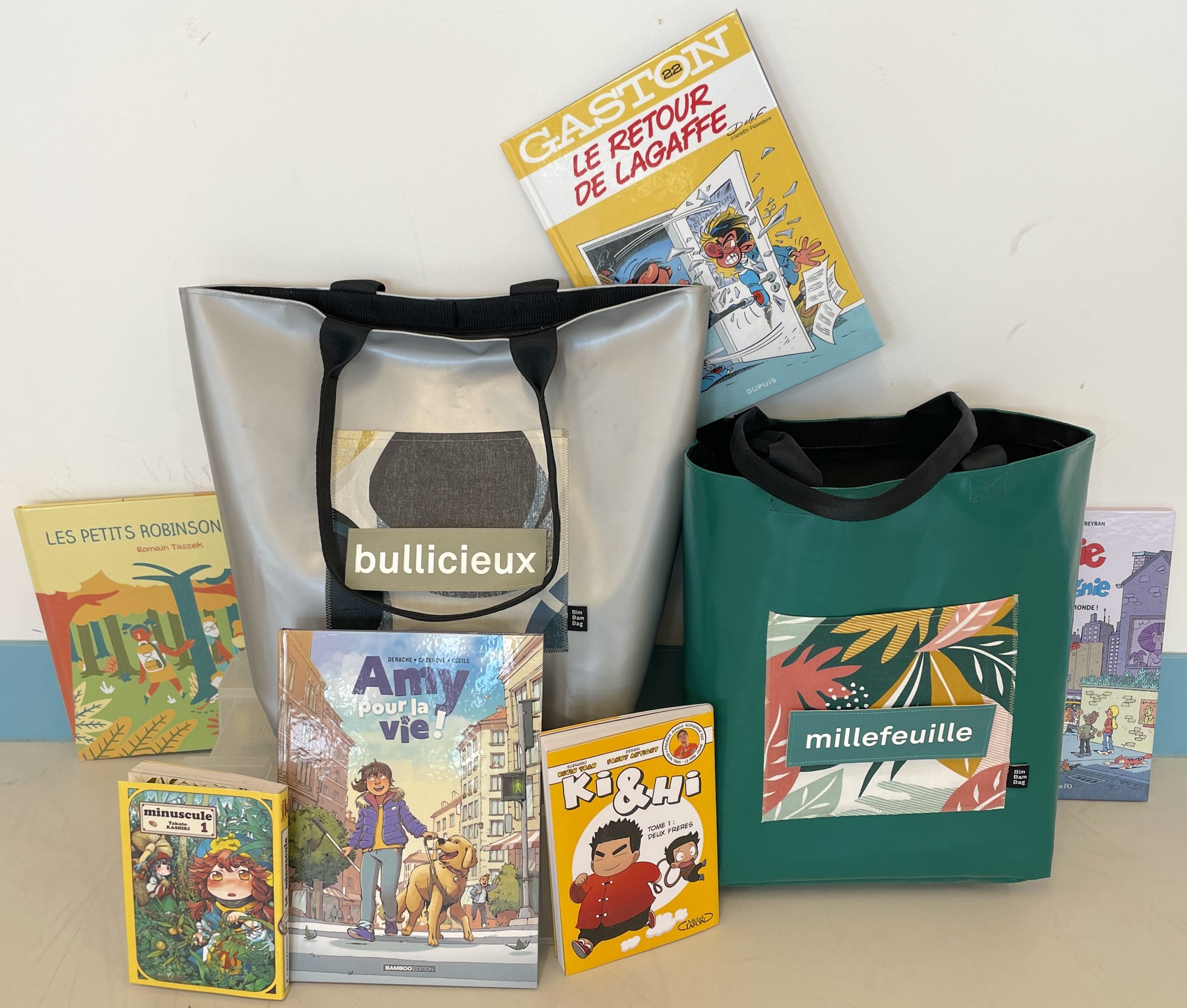 Sacs à bandes dessinées - Centre de ressources en éducation de l’enfance